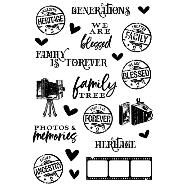 Simple Vintage Ancestry - Stamps – Simple Stories