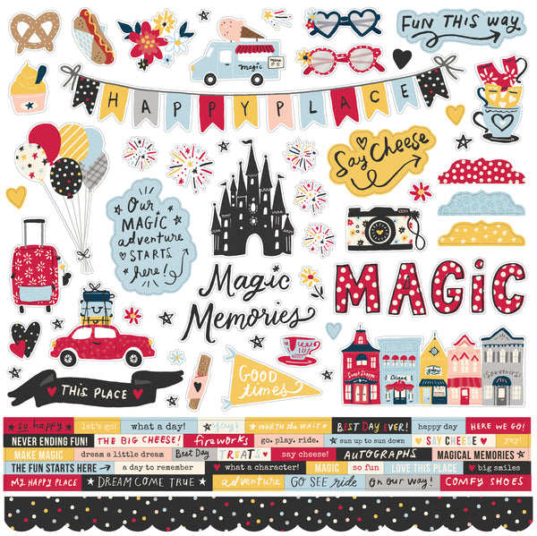 Say Cheese Main Street - Cardstock Sticker – Simple Stories