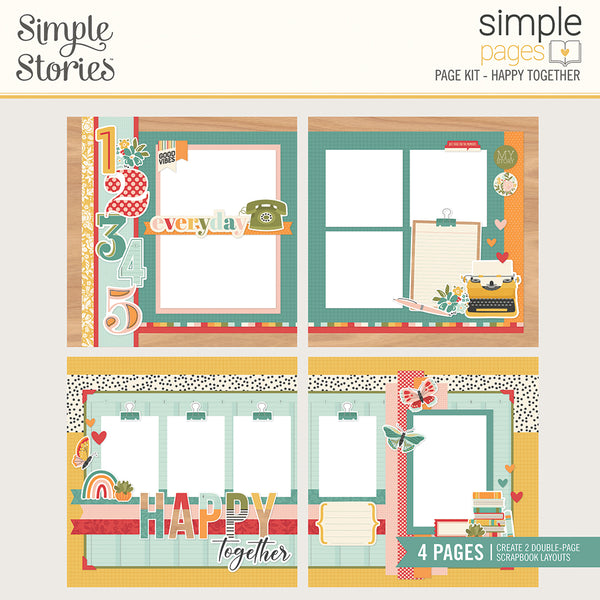 Simple Pages Page Kit - Happy Together – Simple Stories