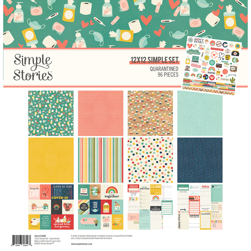 Quarantined - Cardstock Sticker – Simple Stories