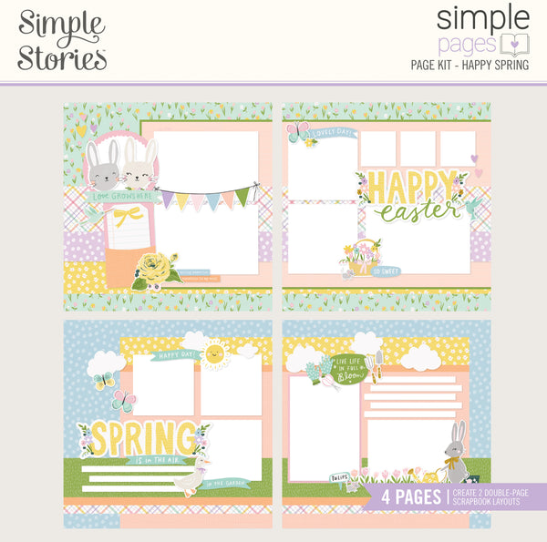 Simple Pages Page Kit - Happy Spring – Simple Stories