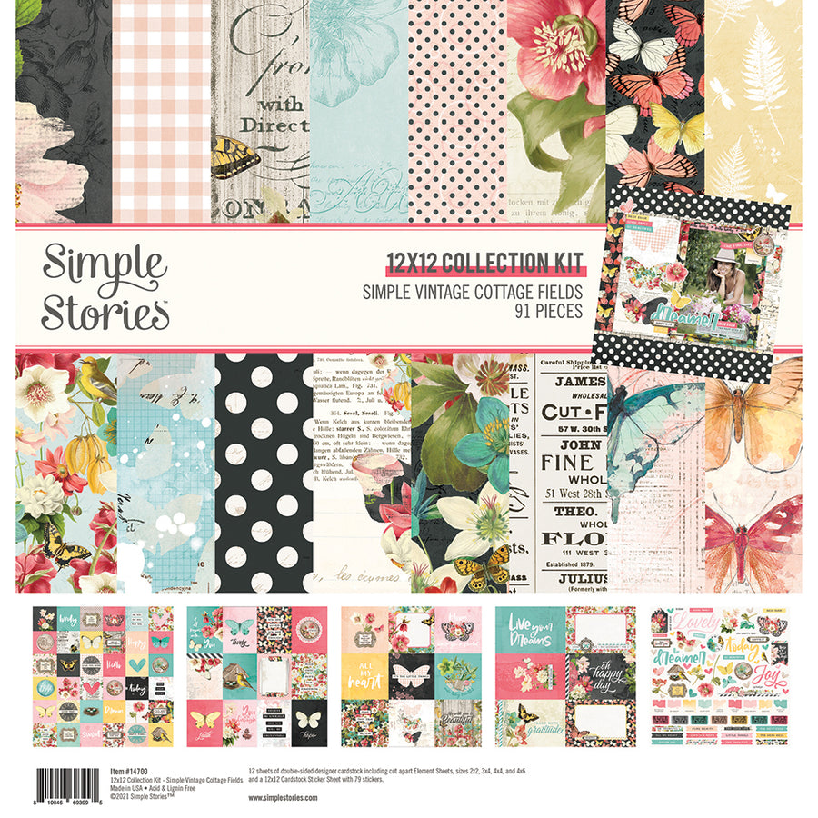 Simple Vintage Cottage Fields - Collector's Essential Kit – Simple Stories