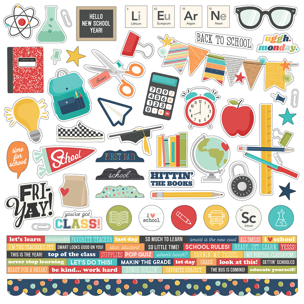 School Life - Collection Kit – Simple Stories