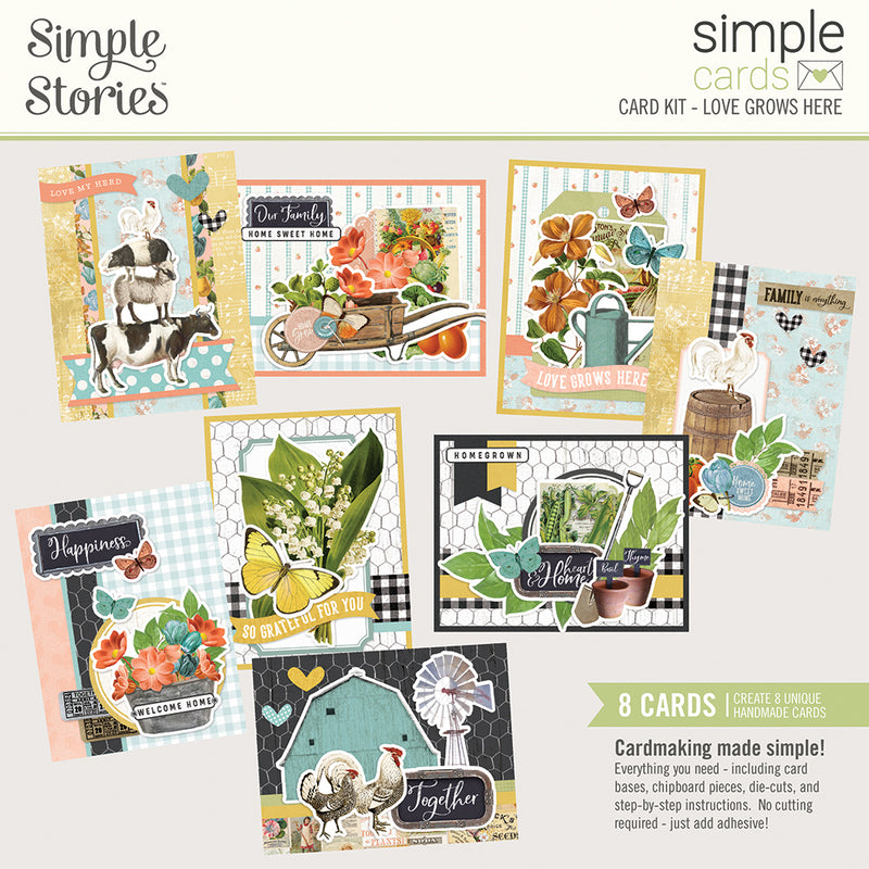 Simple Cards Card Kit - Love Grows Here – Simple Stories
