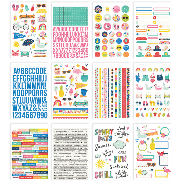 Sunkissed - Sticker Book – Simple Stories