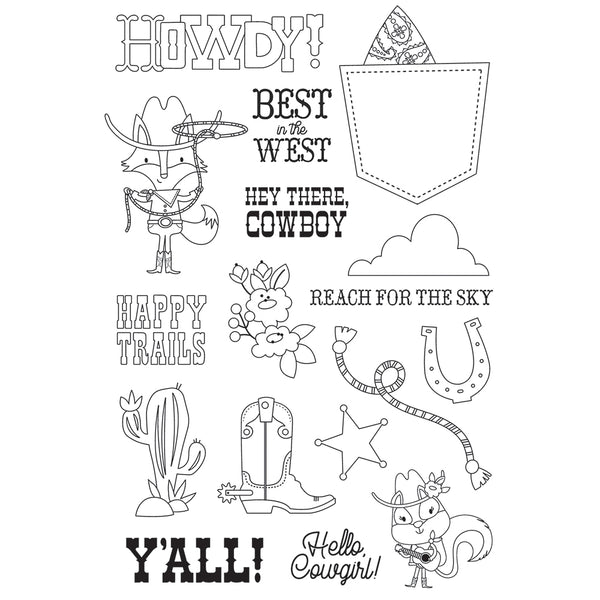 Howdy! - Stamps – Simple Stories