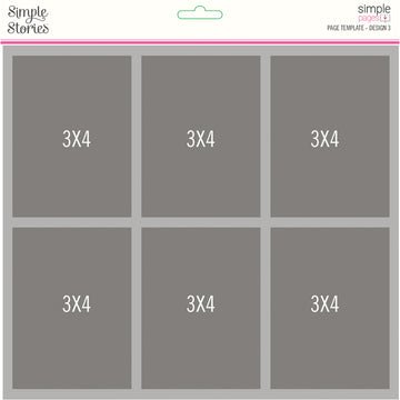 Simple Pages Page Templates - Photo Mat Templates – Simple Stories