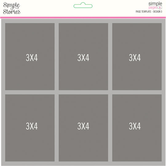 Simple Pages Page Templates - Photo Mat Templates – Simple Stories