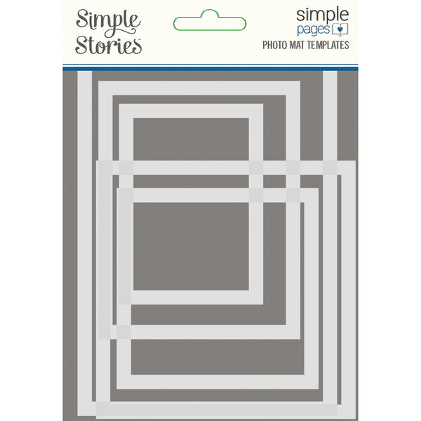 Simple Pages Photo Mat Templates – Simple Stories