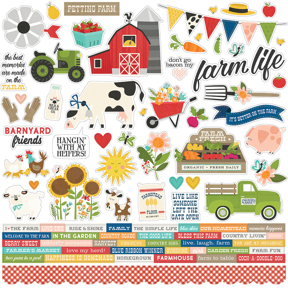 Homegrown - Foam Stickers – Simple Stories