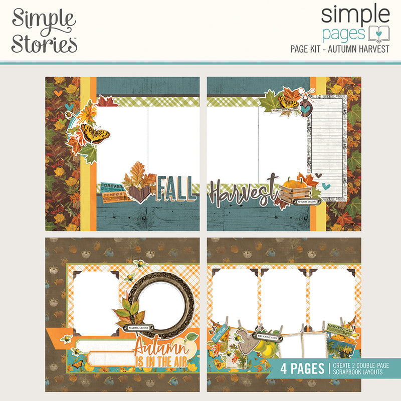 Simple Pages Page Kit - Autumn Harvest – Simple Stories