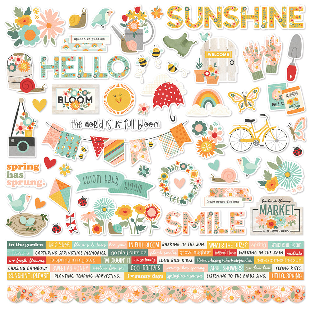 Full Bloom - 3x4 Elements – Simple Stories