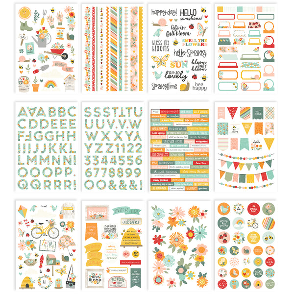 Full Bloom - Sticker Book – Simple Stories