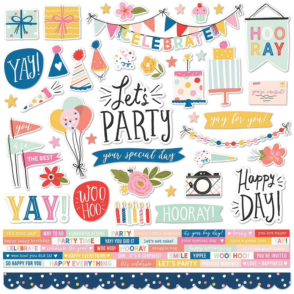 Celebrate! - Simple Pages Page Pieces – Simple Stories