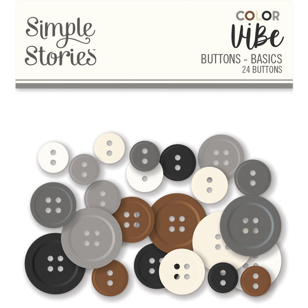 Color Vibe Buttons - Basics – Simple Stories