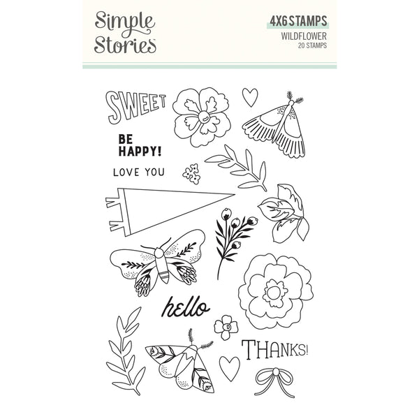 Wildflower - Stamps – Simple Stories