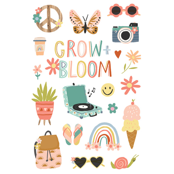 Boho Sunshine - Sticker Book – Simple Stories