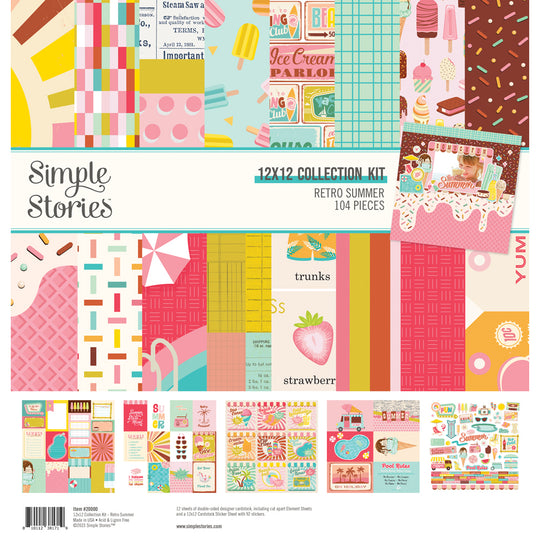 Retro Summer - Two Scoops – Simple Stories