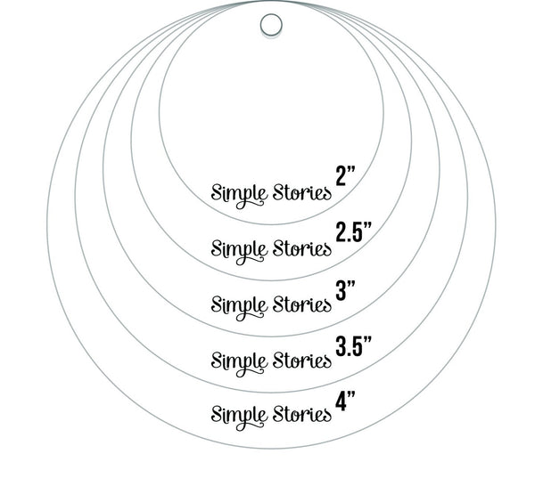 SN@P! Circle Photo Crops – Simple Stories