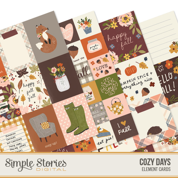 Cozy Days Digital Elements – Simple Stories