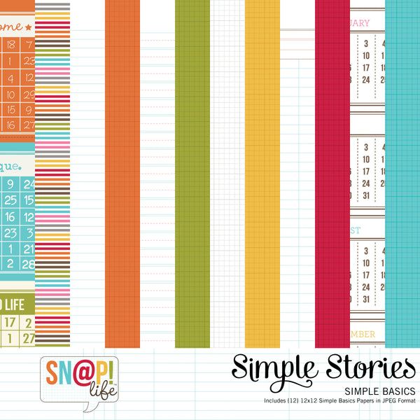 SNAP Life Digital Simple Basics – Simple Stories