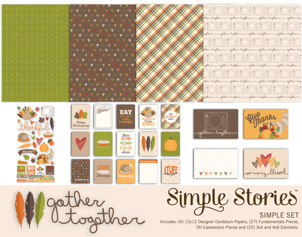 Gather Together Digital Simple Set – Simple Stories
