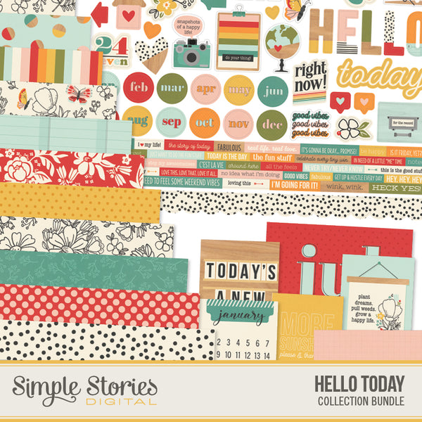 Hello Today Digital Collection Kit – Simple Stories