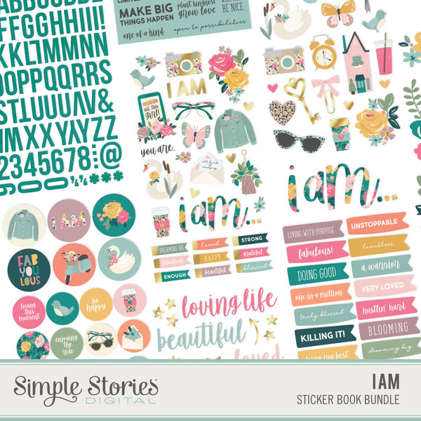 I Am Digital Sticker Tablet Bundle – Simple Stories
