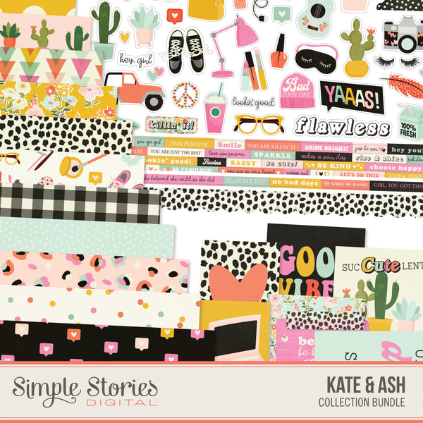 Kate & Ash Digital Collection Kit Bundle – Simple Stories